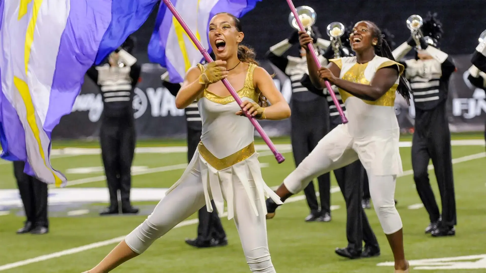 Every Open Class Best Color Guard caption award winner of the 2010s