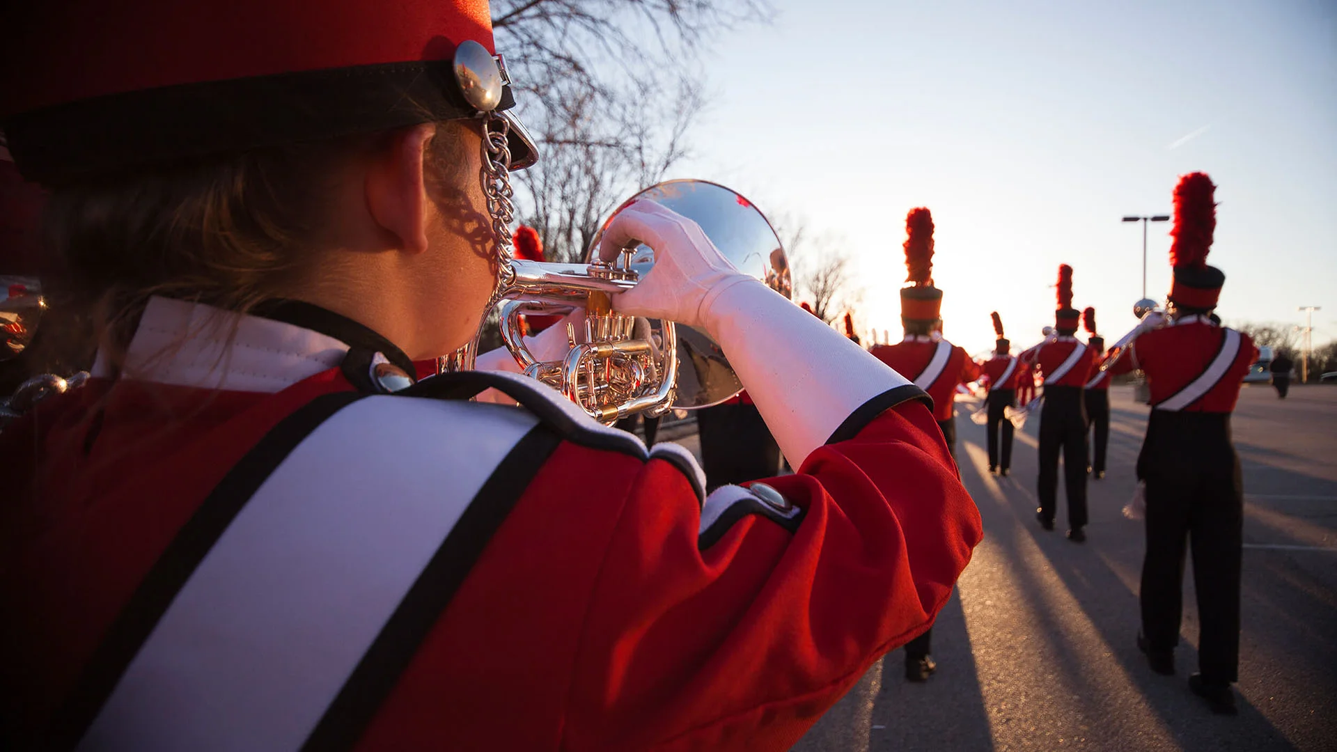 DCI corps at the Presidential Inaugural Parade